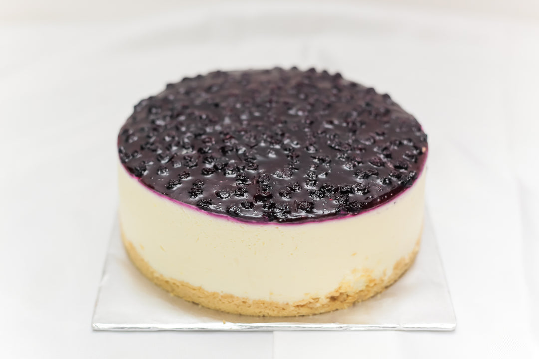 Blueberry Cold Cheesecake – Divine